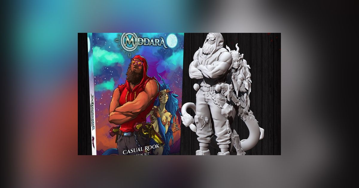 Middara: Casual Rook & Suri Resin Kit | Board Game | BoardGameGeek