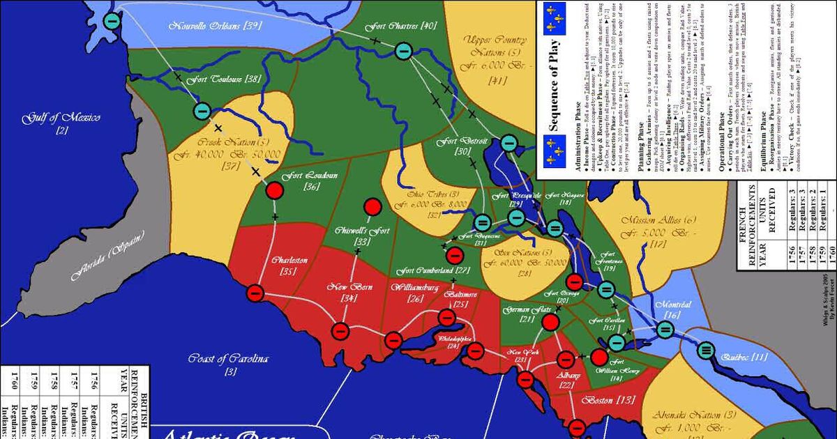 Whigs & Scalps | Board Game | BoardGameGeek