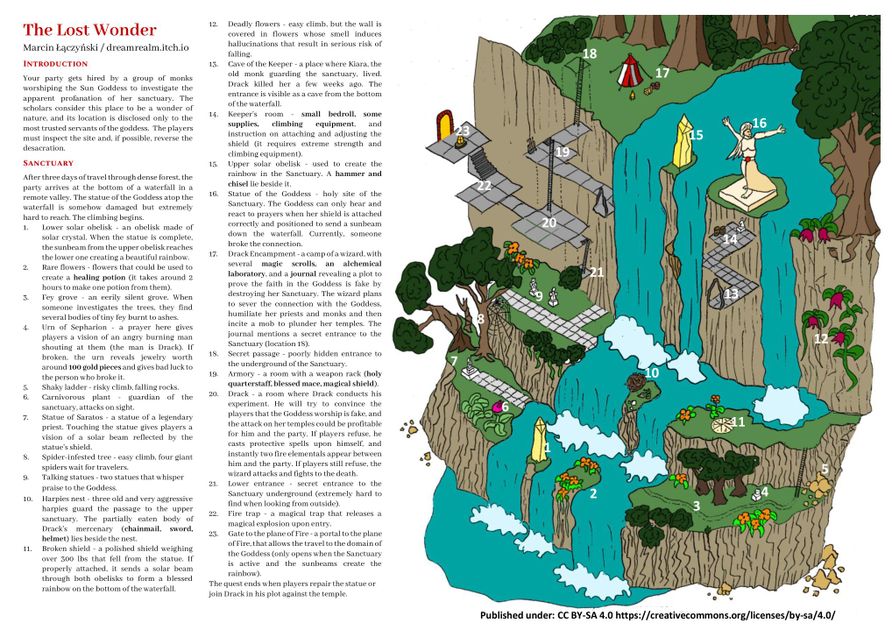 The Lost Wonder | RPG Item | RPGGeek