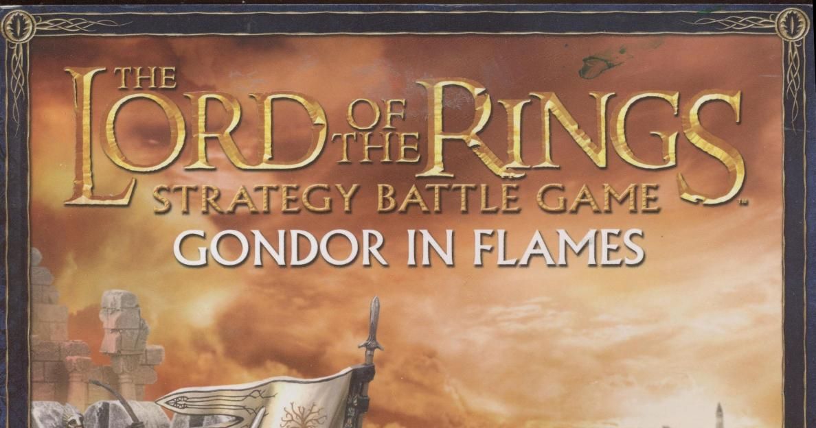 The Lord of the Rings Strategy Battle Game: Gondor in Flames | Board ...