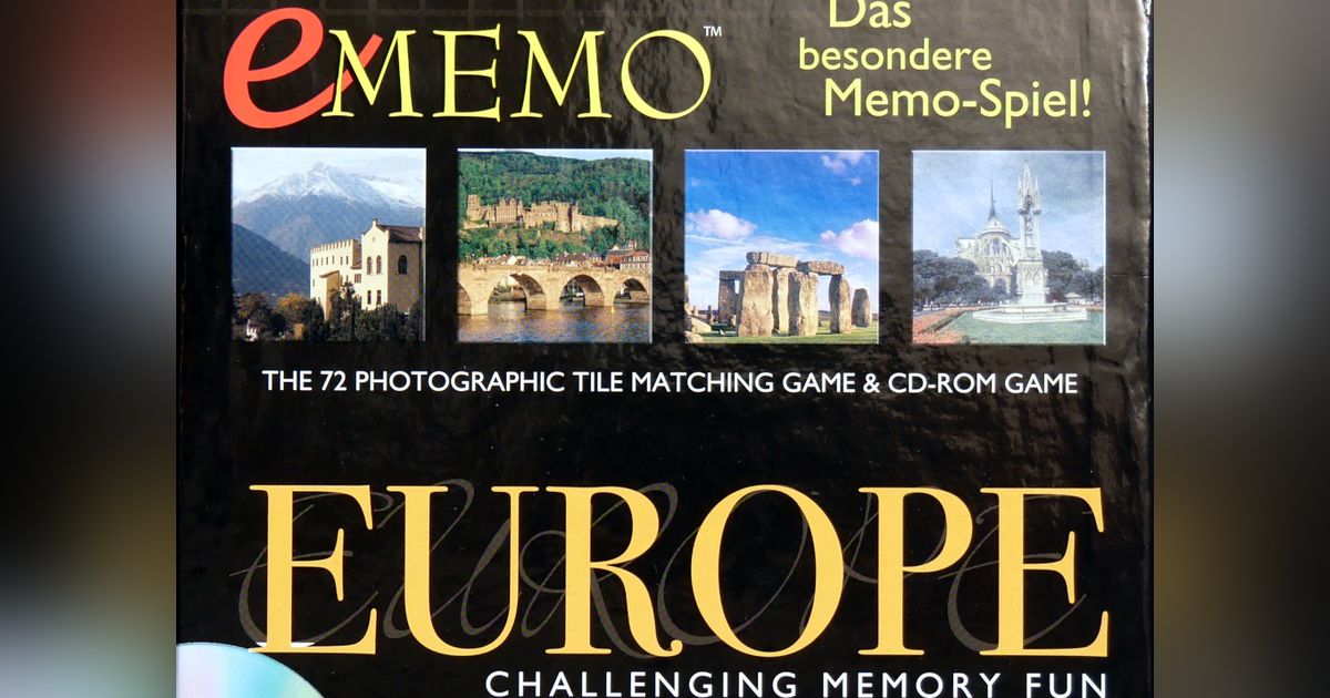 eMEMO Europe | Board Game | BoardGameGeek