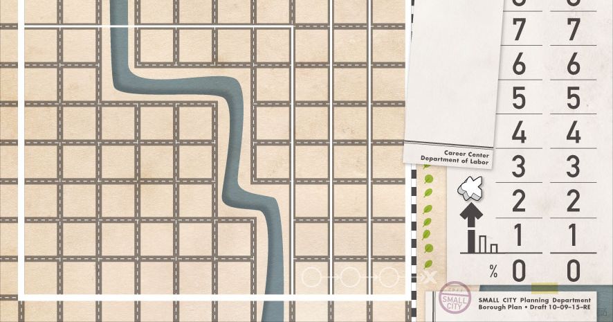 Small City: Player boards Expansion #2 – The Rivers | Board Game ...