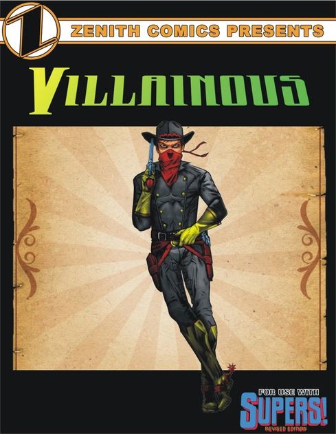 Zenith Comics Presents: Villainous: Colt | RPG Item | RPGGeek