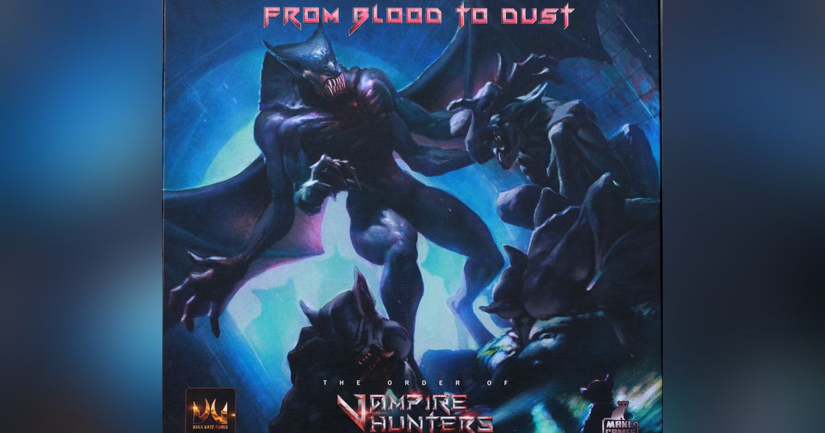 The Order of Vampire Hunters: From Blood to Dust Expansion | Board Game ...