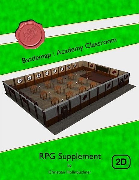 Battlemap: Academy Classroom | RPG Item | RPGGeek