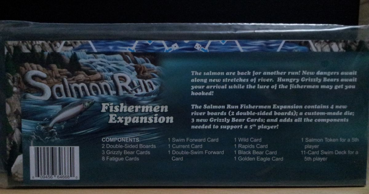 Salmon Run: Fishermen Expansion | Board Game | BoardGameGeek