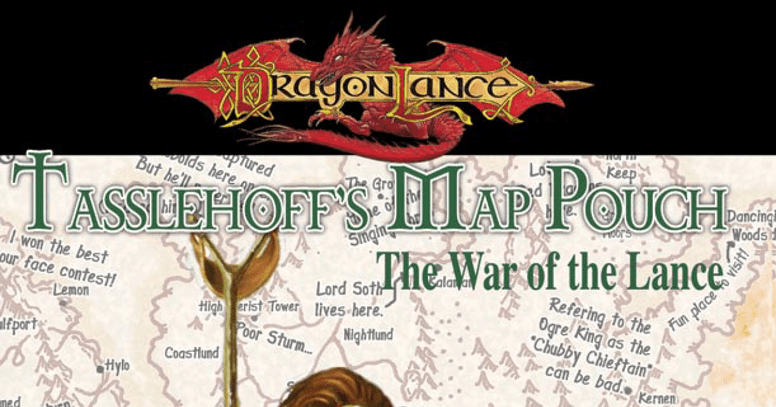 Tasslehoff's Map Pouch: The War of the Lance | RPG Item | RPGGeek