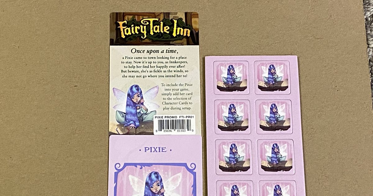 Fairy Tale Inn: Pixie Promo | Board Game | BoardGameGeek