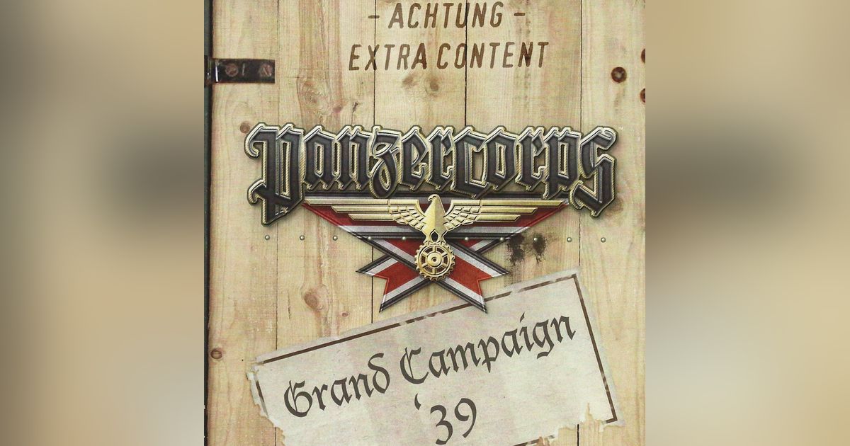 Panzer Corps Grand Campaign 39 Video Game Videogamegeek