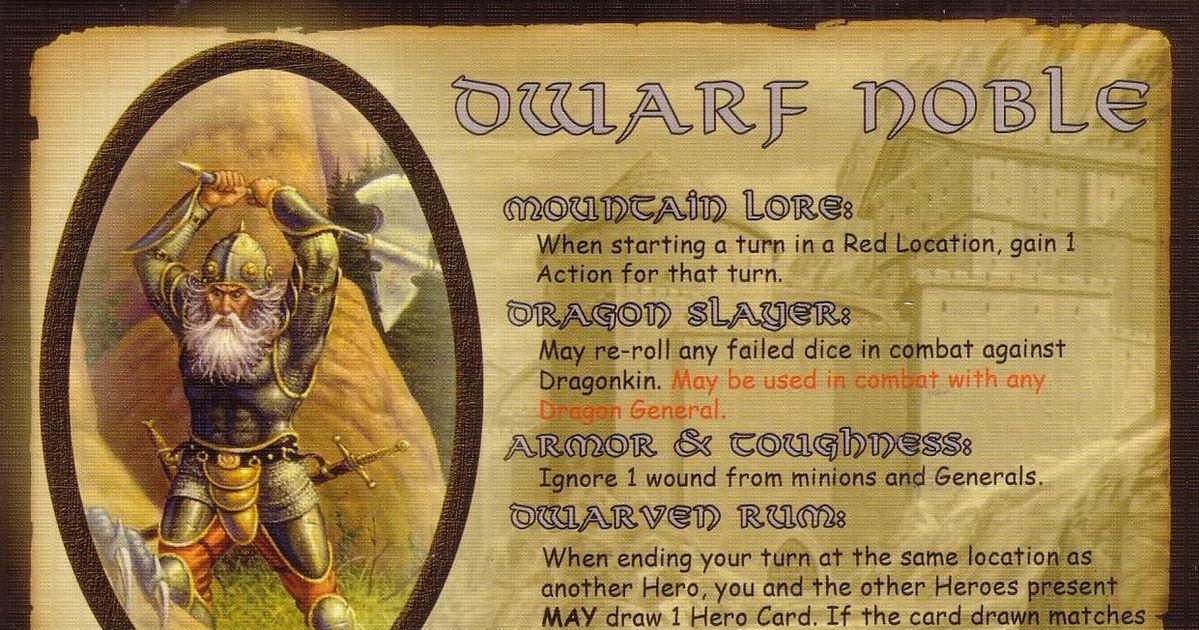 Defenders of the Realm: The Noble Dwarf | Board Game | BoardGameGeek