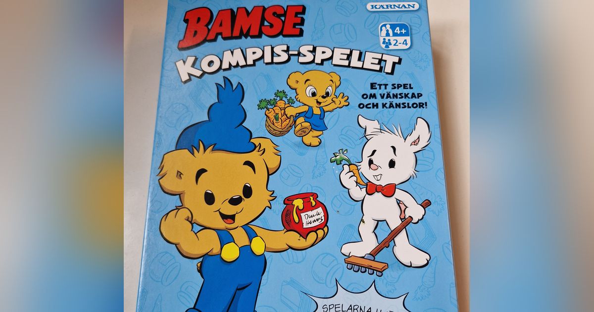 Bamse: Kompis-spelet | Board Game | BoardGameGeek