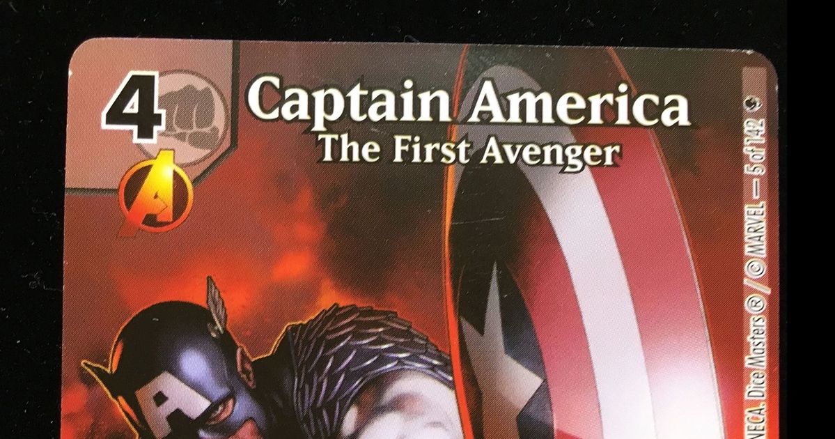 Marvel Dice Masters: Age of Ultron – Captain America: The First Avenger ...