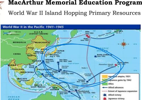 Island Hopping Ww2 Map