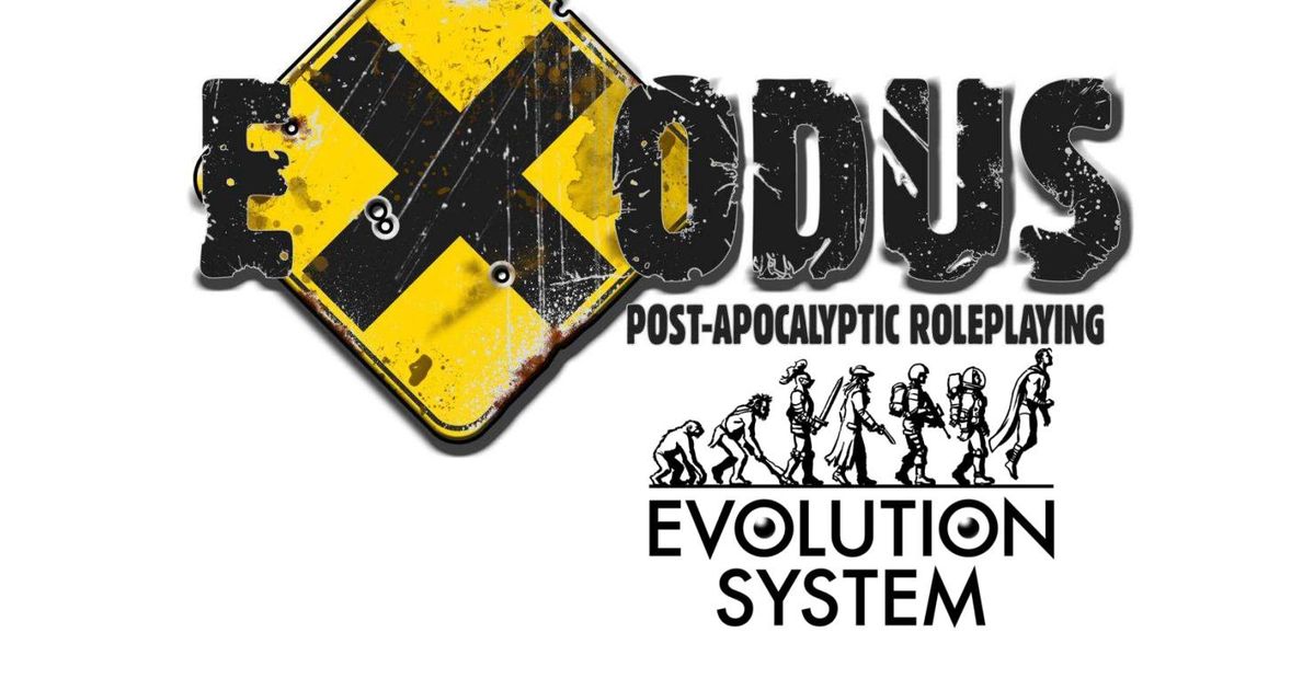 Exodus Post-Apocalyptic Roleplaying Evolution System | RPG Item | RPGGeek