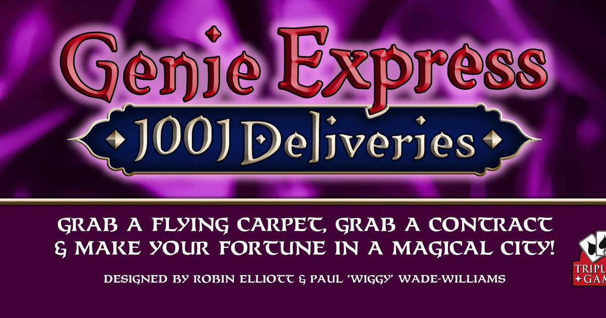 Genie Express: 1001 Deliveries | Board Game | BoardGameGeek