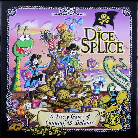 Pirate-themed dexterity stacking game | Dice Splice