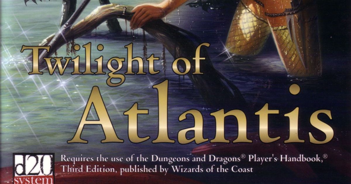 Twilight of Atlantis | RPG Item | RPGGeek