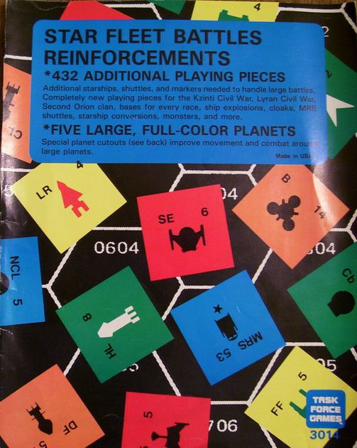 Star Fleet Battles Reinforcements | Board Game | BoardGameGeek