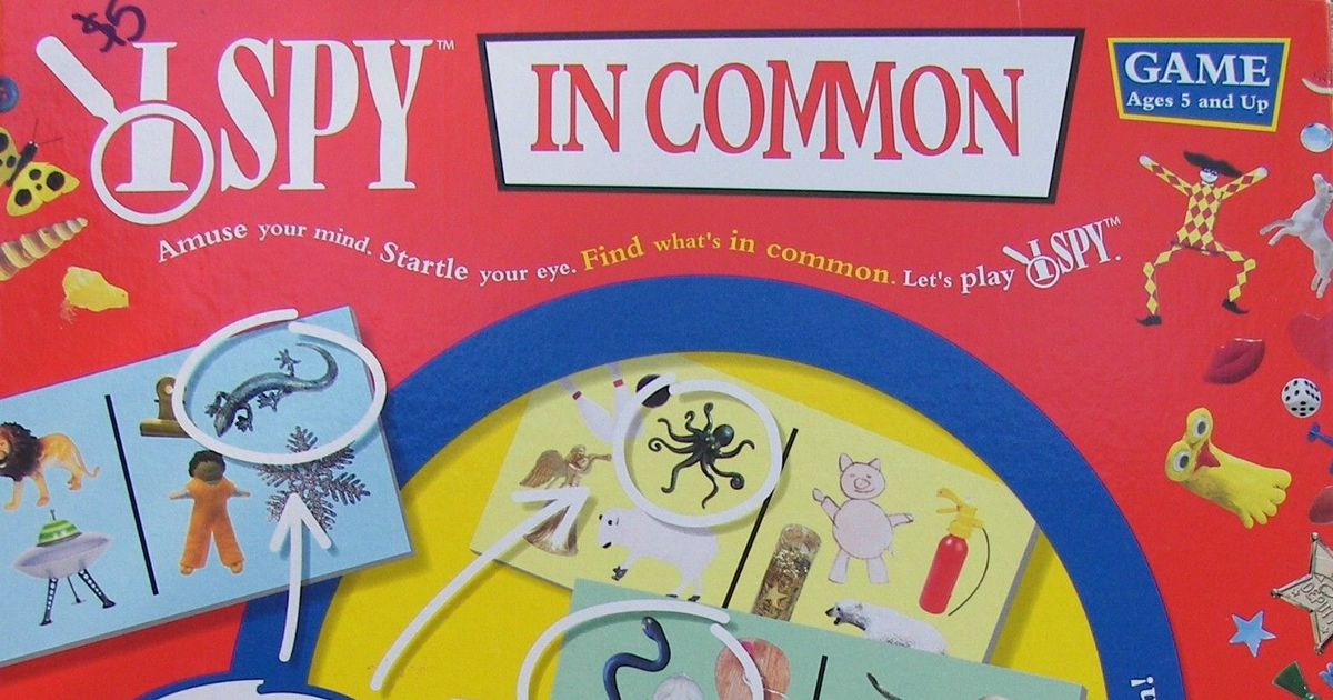 I Spy In Common | Board Game | BoardGameGeek