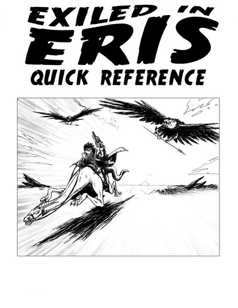 Exiled in Eris Quick Reference | RPG Item | RPGGeek