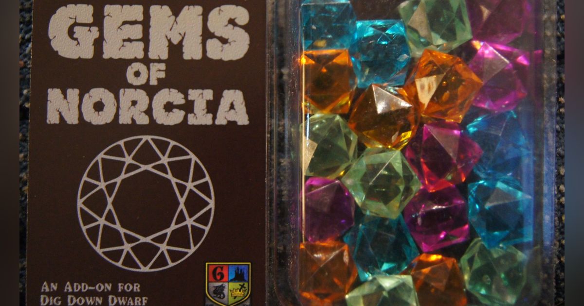 Dig Down Dwarf: Gems of Norcia! | Board Game | BoardGameGeek