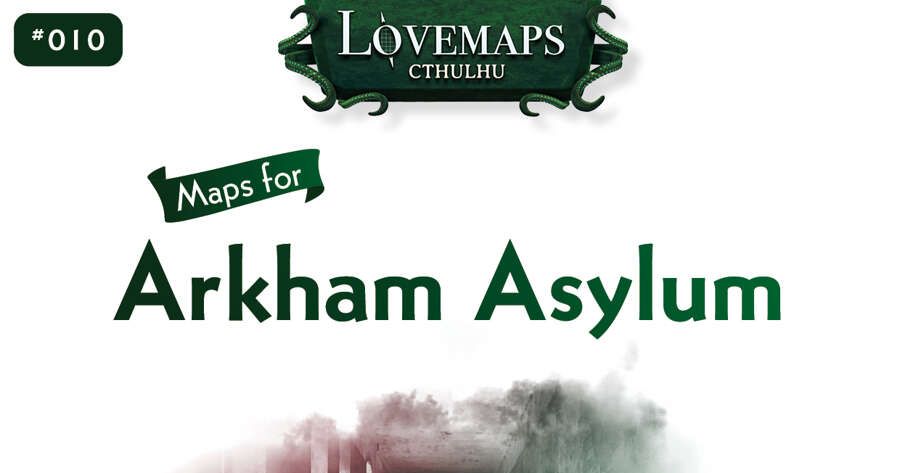 Cthulhu Maps 010: Maps for Arkham Asylum | RPG Item | RPGGeek