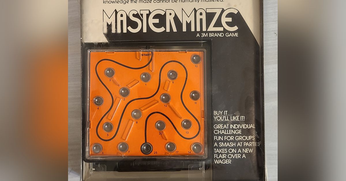 Master Maze | Board Game | BoardGameGeek