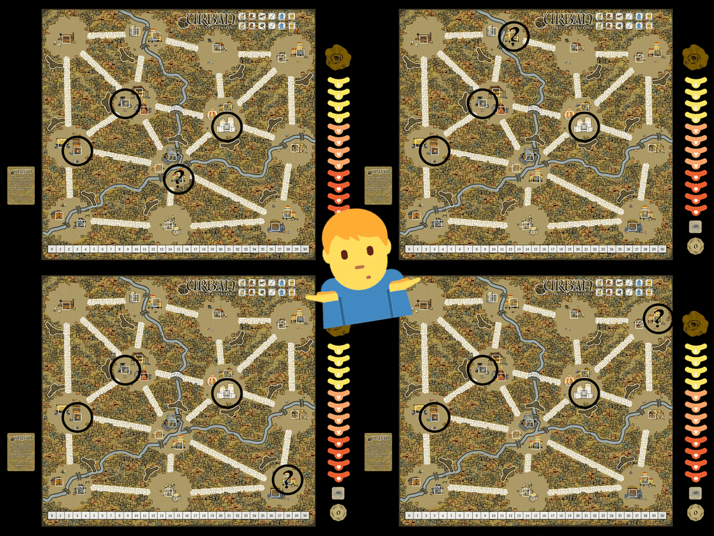 URBAN: Districts & Denizens (ROOT Fan Map... and more) | Root