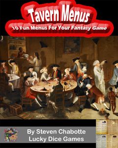 Tavern Menus - 10 Fun Menu Handouts For Your Fantasy Tavern Adventures ...