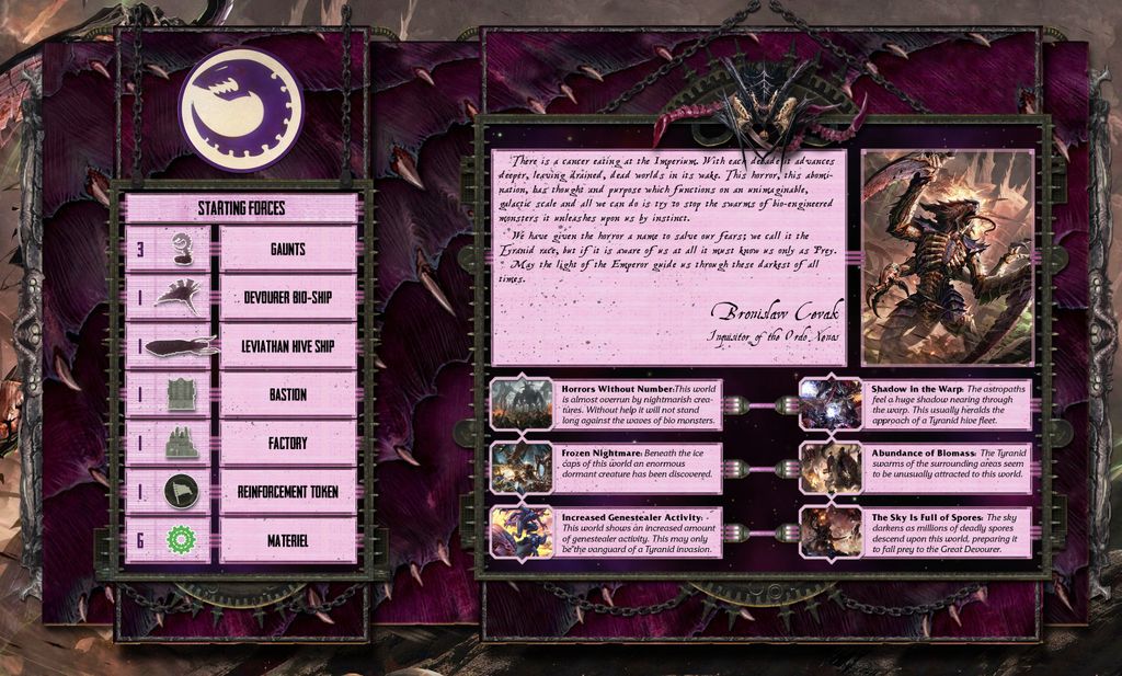 'Galaxy in flames' revised edition | Forbidden Stars