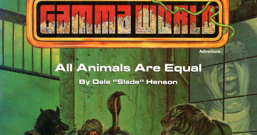 all animals are equal