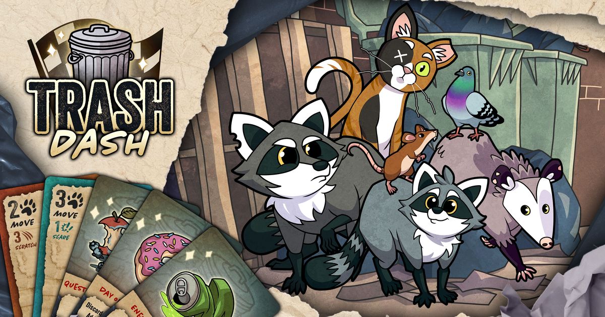 Trash Dash | Board Game | BoardGameGeek