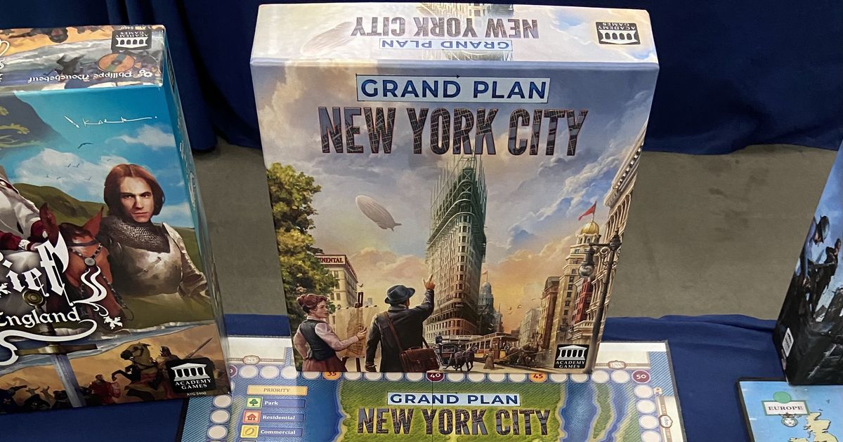 Grand Plan: New York City | Board Game | BoardGameGeek