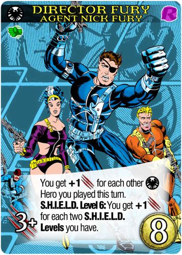 Classic S.H.I.E.L.D: Agent Fury, Baron Strucker, Hydra Divisions ...