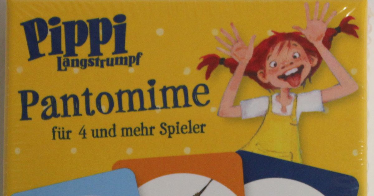 Pippi Langstrumpf Pantomime | Board Game | BoardGameGeek