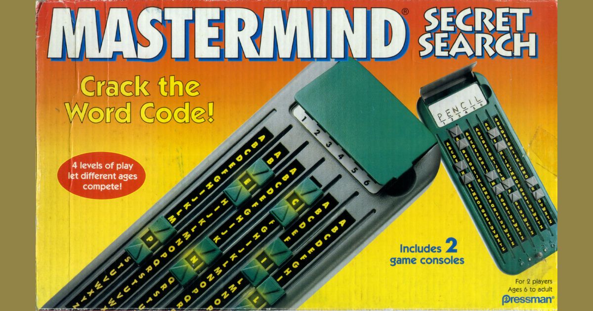 Mastermind Secret Search | Board Game | BoardGameGeek