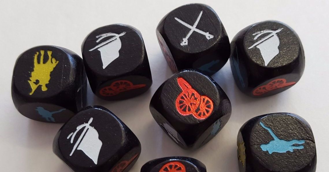 Commands & Colors Napoleonics: wooden dice | Board Game Accessory ...