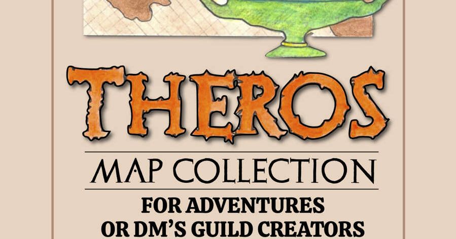 Theros Map Collection | RPG Item | RPGGeek