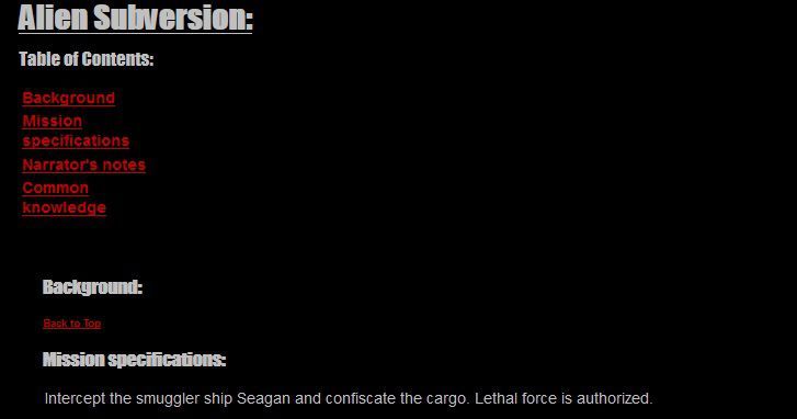 Alien Subversion | RPG Item | RPGGeek