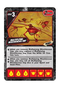Quarriors! Quarmageddon: Multiplying Mischievous Imp Promo Card | Board ...