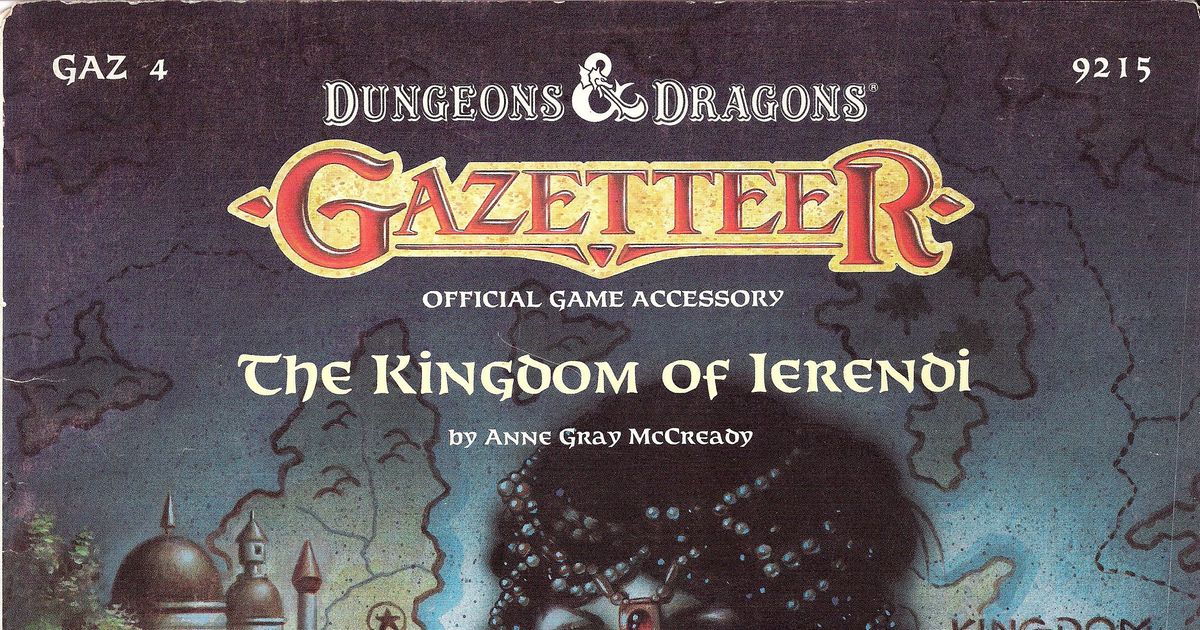 GAZ4: The Kingdom of Ierendi | RPG Item | RPGGeek