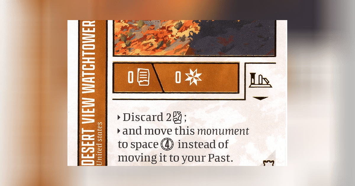 Ancient Knowledge: Desert View Watchtower Promo Card | Board Game ...