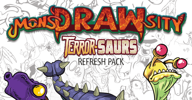 MonsDRAWsity: Terrorsaurs Refresh Pack | Board Game | BoardGameGeek