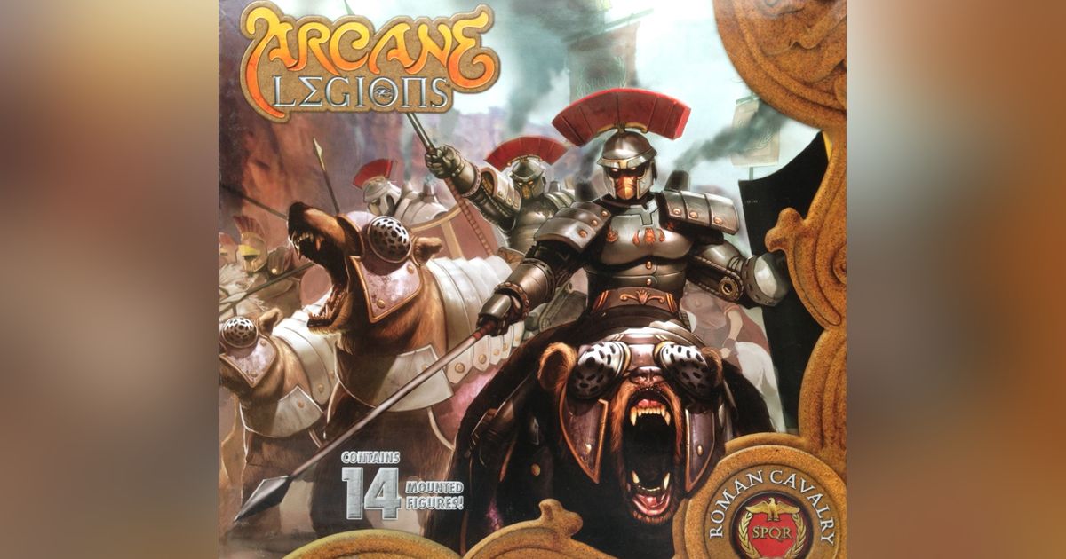 Arcane Legions: Roman Army Pack – Cavalry | Board Game | BoardGameGeek