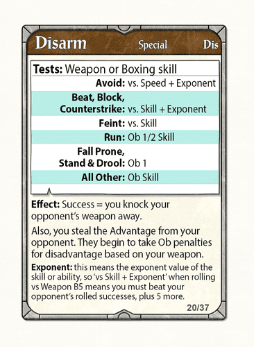 Action Deck for Burning Wheel Fight | The Burning Wheel Fantasy ...