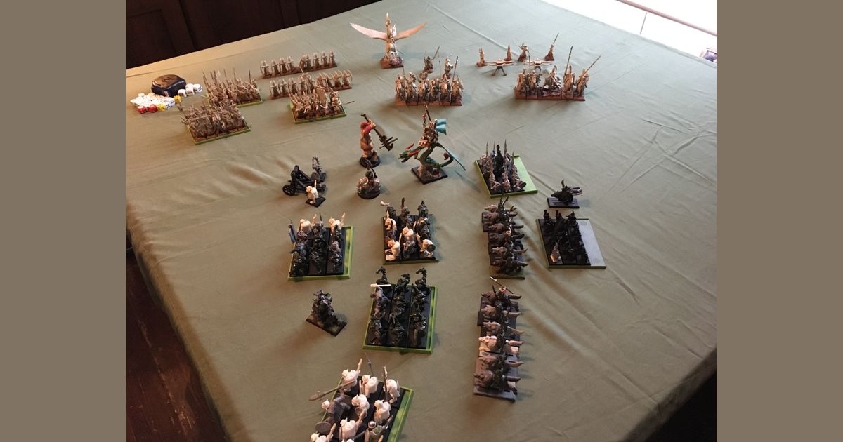 Warmaster 28mm: selecting the armies | Miniature Games Construction ...