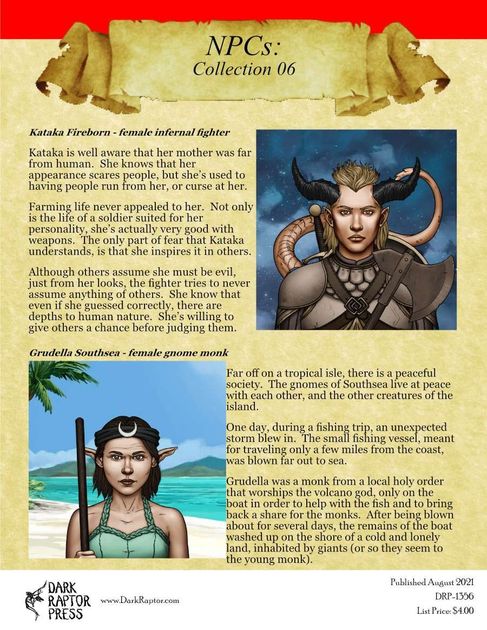 NPCs Collection 06 | RPG Item | RPGGeek