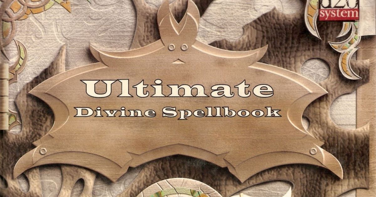 Ultimate Divine Spellbook | RPG Item | RPGGeek