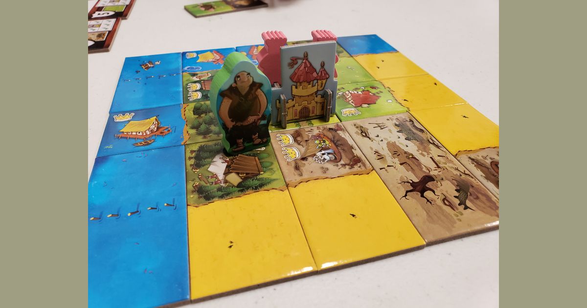 Board Game Librarian Reviews: Kingdomino: Age of Giants | Shh! Quiet In ...