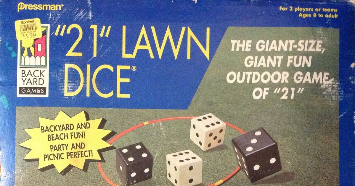 "21" Lawn Dice | Board Game | BoardGameGeek